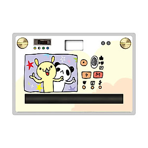 Paper Shoot Camera | Eco-Friendly Digital Camera (Multiple Designs) Red Hand Drawn