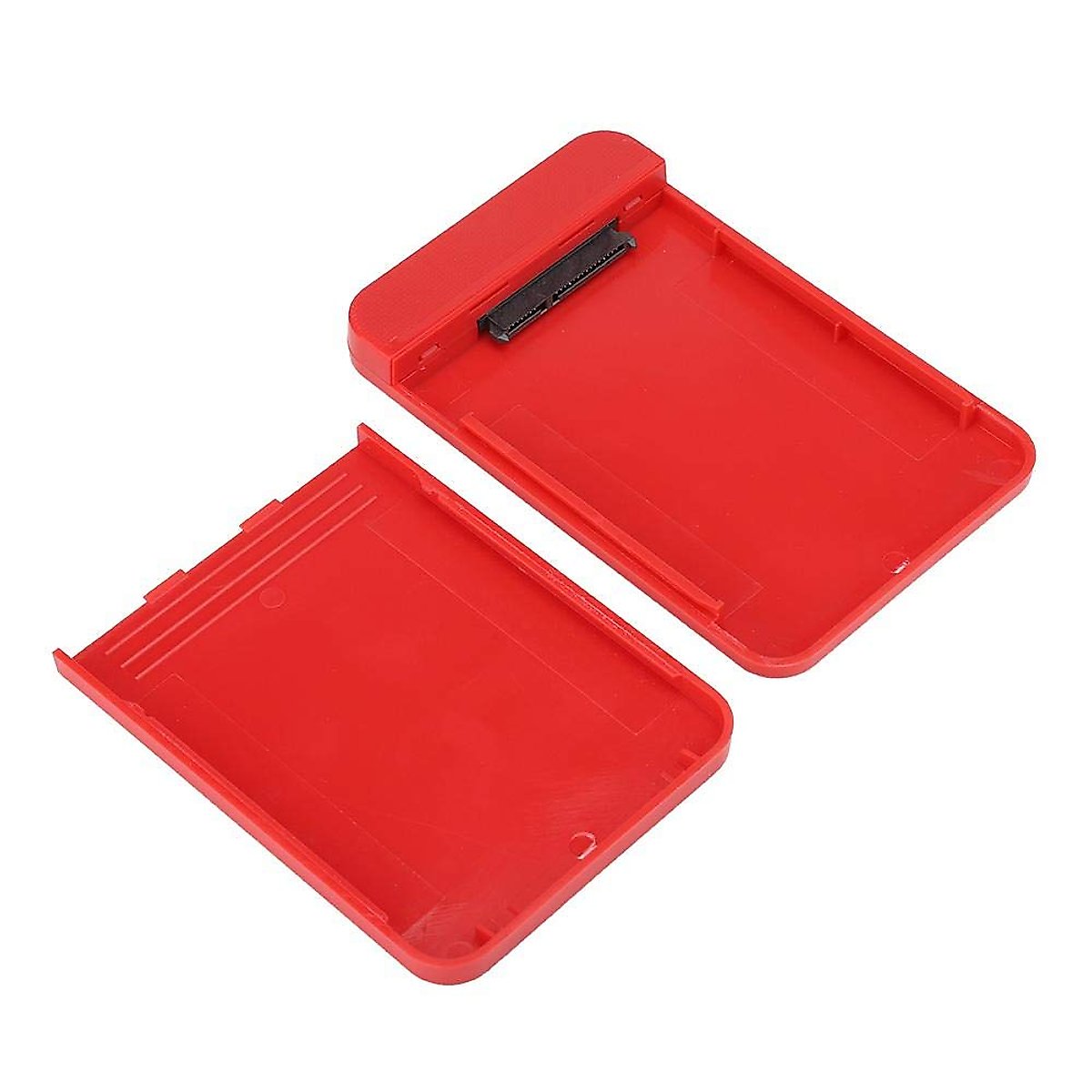 2.5inch USB3.0 SATA3.0 6Gbps Mobile Hard Disk Box Supports 3TB UASP Acceleration(红色)