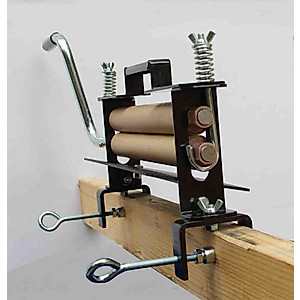 The Great American Wringer Co - Model Black Coated Steel Tan Rollers - Hand Wringer - Made in USA