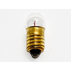 CEC Industries #14 Bulbs, 2.47 V, 0.741 W, E10 Base, G-3.5 shape (Box of 10)