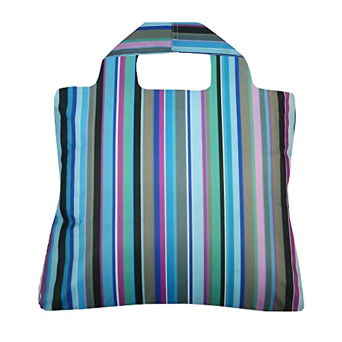 Envirosax Reusable Bag Polyester Shopping Grocery Bags Set of 5 Delightful Stripe Designs Water Resistant