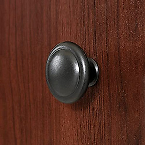 South Shore Tall 4-Door Storage Cabinet with Adjustable Shelves, Royal Cherry