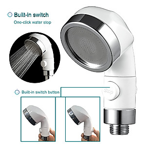 Sink Hose Sprayer Attachment for Faucet,Shower Head Sink Hose Attachment for Pets Dog Rinse, Hair Washing Rooms, Kitchens, Bathrooms, Laundry Rooms