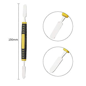 8 Pieces Metal & Plastic Spudger Set Pry Stick Opening Tool with Triangle Picks Opener for iPhone iPad MacBook Laptop Computer Repair