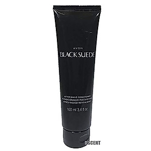 Lot of 3 Avon Black Suede After Shave Conditioner 3.4 oz each