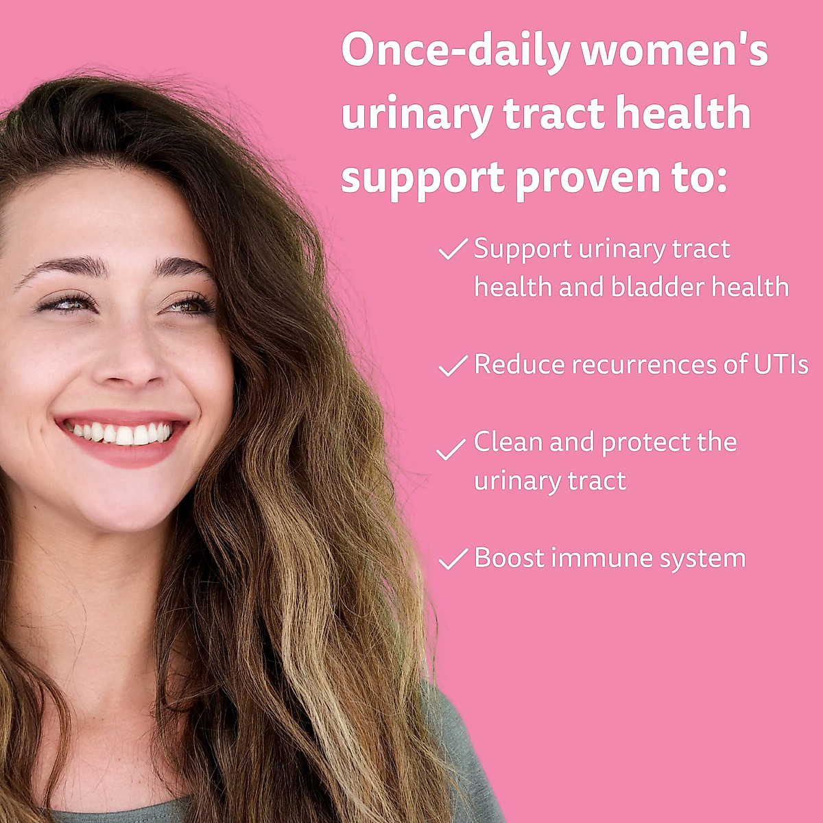 Happy v Dr. Formulated D-Mannose with Cranberry Pills for Women Cranberry for Urinary Tract infections & D Mannose Powder for UTI Infection Prevention, Bladder & Urinary Tract Health & Harmony