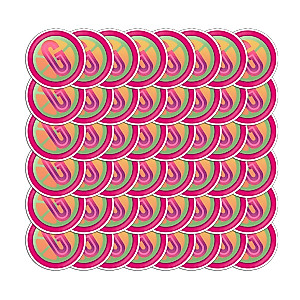 Stickers 48pcs Groovy Laptop Car Bike Smoothie Skateboard Phone Case Hard Bumper Wall Decoration Hat Motorcycle for Kids Teens Adults Water Bottles Bedroom