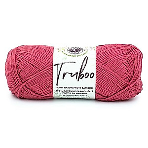 Lion Brand Yarn - Truboo - 6 Pack Assortment with Needle Gauge (Springtime)