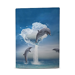 Head Case Designs Officially Licensed Simone Gatterwe Lovers Art Mix Matte Vinyl Faceplate Sticker Gaming Skin Case Cover Compatible with Sony Playstation 5 PS5 Digital Edition Console