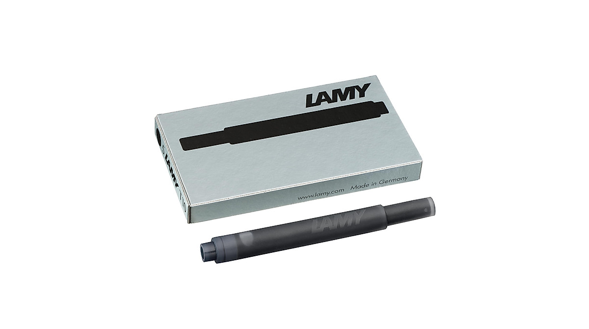 Lamy Black T10 Ink Cartridges – 5 Pack for Smooth Writing