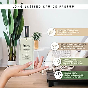 Instyle Fragrances | Inspired by Chanel’s Coco Mademoiselle | Platinum Collection | Floral Amber | Women’s Eau de Parfum | CLEAN, Vegan, Paraben & Phthalate Free | Never Tested on Animals | 3.4 Fl Oz