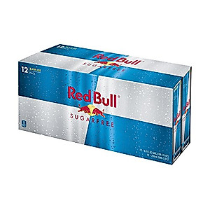 Red Bull Sugarfree, Energy Drink, 8.4-Fl OZ (12 Pack)