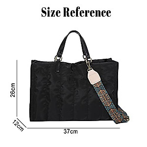 Leather Tote Bags for Women Handbag Tote Purse with Wide Shoulder Strap Crossbody Bag Commuter Bag for Office Travel School (Beige)