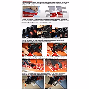 Portable PVC Banner Welding Machine PVC Hot Air Welder Heat Jointer Machine 220V