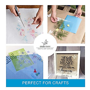 Ohp Clear Printable Transparency Film 8.5 x 11 Inches for Overhead Projectors, for Laser Printers - 40 Sheets