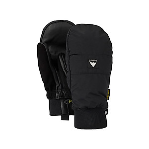 Burton Treeline Mittens, True Black, M