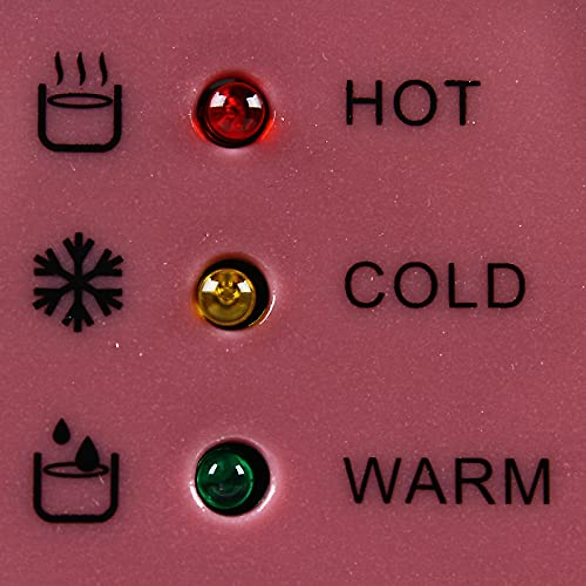 TQSHOoP Countertop Water Cooler Dispenser, Hot Cold Water Dispener, 5 Gallon Freestanding Top Loading Water Dispenser for Office Room Use