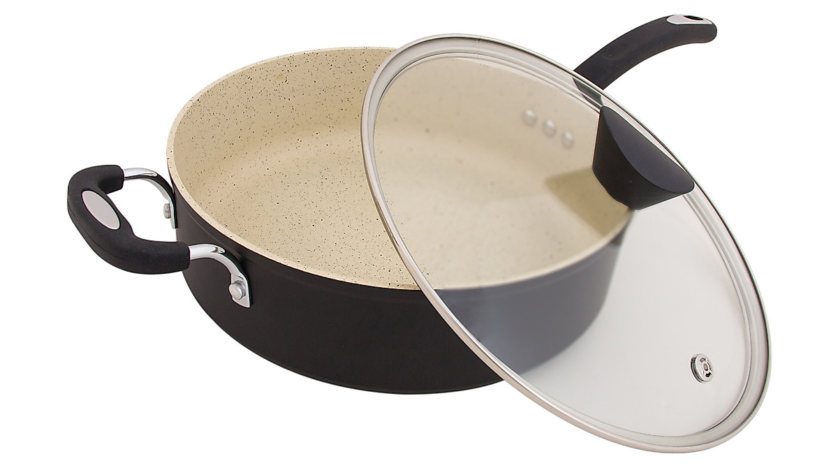 Ozeri Stone Saucepan: Eco-Friendly & Non-Stick 5L