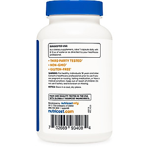 Nutricost Cranberry Extract (25,000mg) (120 Capsules) with Vitamin C & Vitamin E