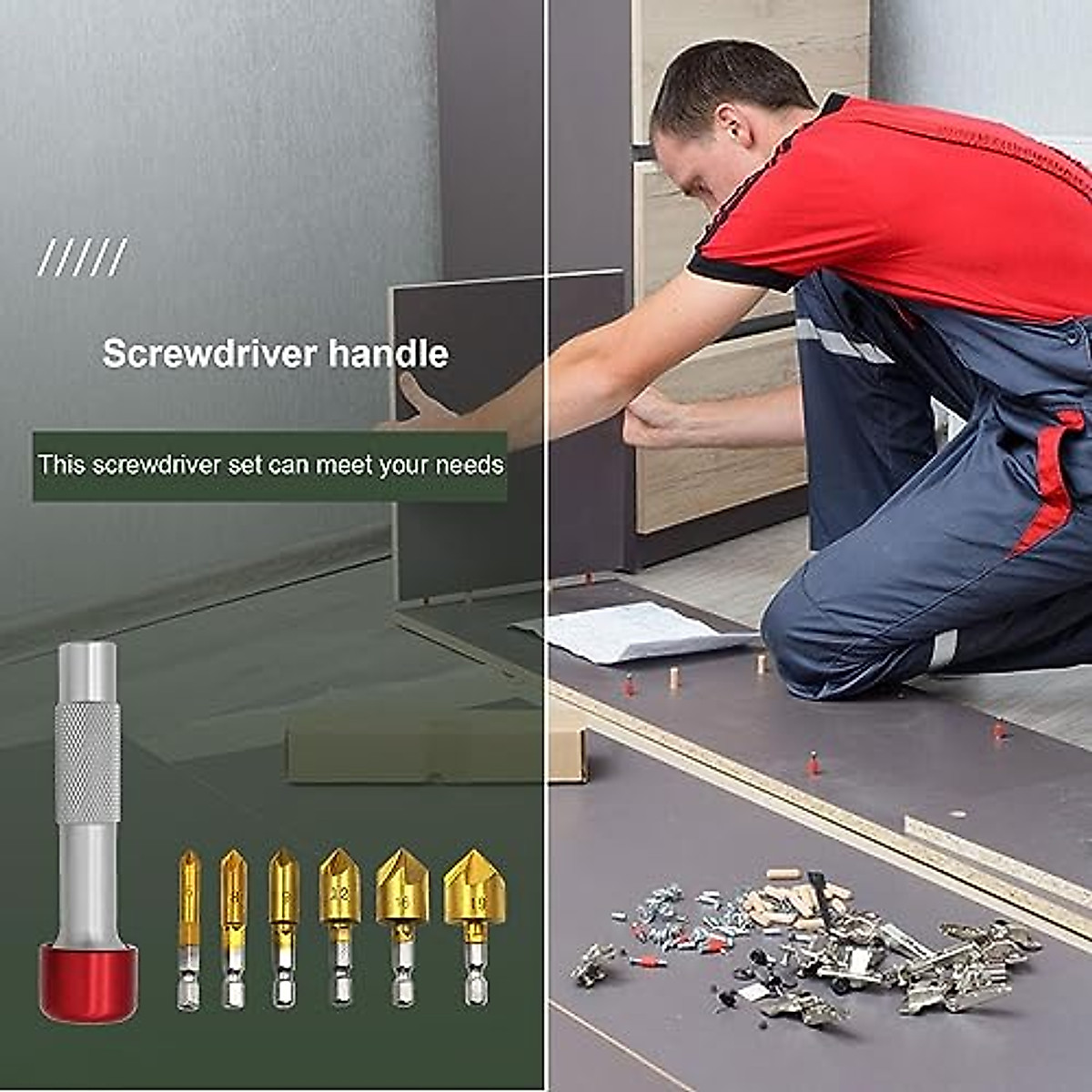Screwdriver Kit, 1/7/11/52/68 Set Optional Screwdriver Tool, Multi function Rotatable Screw Driver Set Kit Car, Suitable Multi Size Screwdriver Set, Magnetic Tips Screw Open Kit For Repair