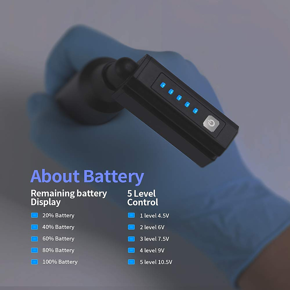 Wireless Mini Tattoo Battery Dedicated 3.7V Lithium Battery 1500mAh, 3 Hours Continuous Power Supply P199-RCA