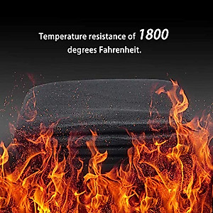 HANSWAY High Temp 24''X36''X1/8'' Carbon Fiber Welding Blanket Protect Work Area from Sparks & Splatte (24''X36''X1/8'')