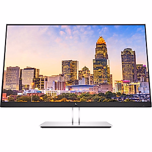 HP EliteDisplay E27 G4 27 Inch IPS LED Backlit Monitor 2-Pack Bundle with FHD 1920 x 1080, Blue Light Filter, HDMI, VGA, DisplayPort