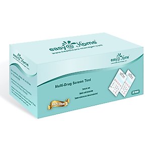 Easy@Home 5 Panel Instant Drug Test Kits [25 Pack] - Testing Marijuana (THC), COC, OPI 2000, AMP, MET/mAMP- Urine Dip Drug Testing -#EDOAP-254