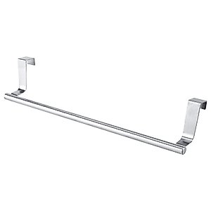 Stainless Steel Towel Stainless Steel Towel Bar Rail,Wall Mounted Towel Rod Dish Clothes Hanger, Bathroom Kitchen Towel Hanging Rack Caet Drawer Shelf Stainless Steel 36cm bar trac