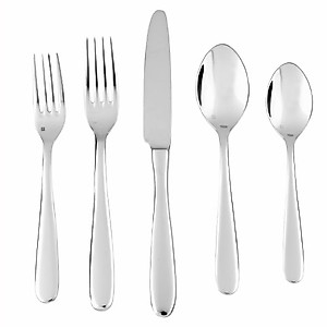 Fortessa Grand City 18/10 Stainless Steel Flatware Ice Cream Spoon, Set of 12