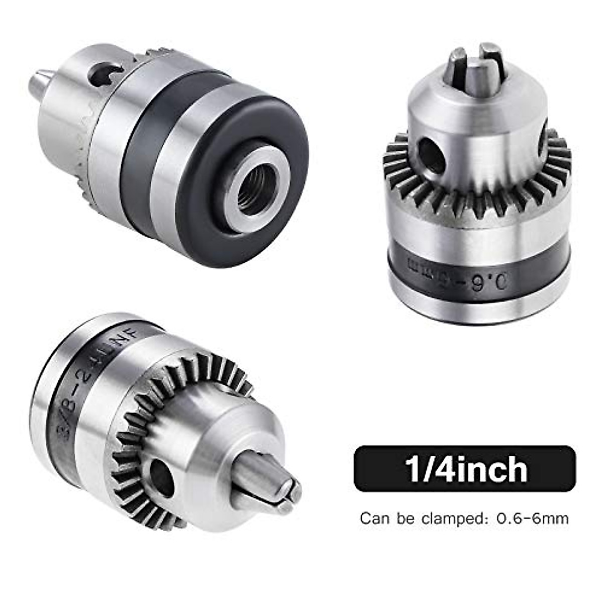 OCR Hand Drill Manual Crank Drill 1/4 inch (0.6mm-6mm) Precision Chucks Hand Drill With 2Pcs Drill Bit Set for Wood Plastic Acrylic Circuit Board Punching