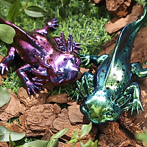 Let's Resin Large Axolotl Resin Molds Silicone, 3D Detailed Animal Silicone Molds, Flexible Effortless Demoldable Epoxy Resin Molds, Thickened Deep Epoxy Molds for Art Crafts, Gift, and Home Decor