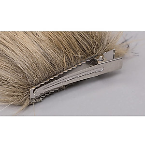 Song Qing Party Cosplay Costume Fox Ears Faux Fur Hair Hoop Headband + Tail Set