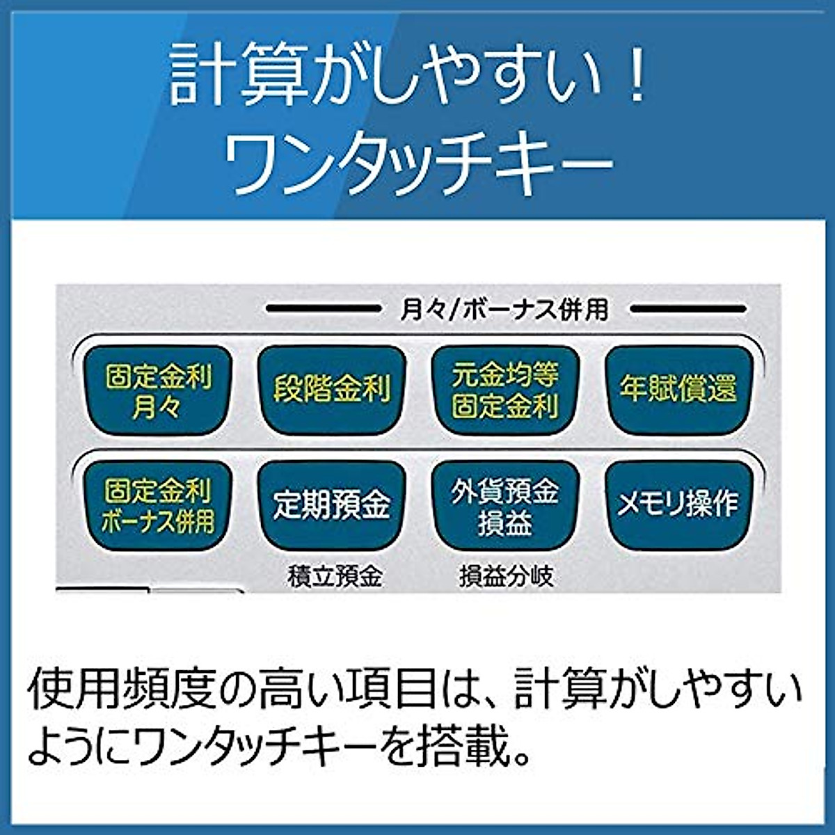 CASIO Financial Calculator 12-digit extra large display BF-480-N (japan import)