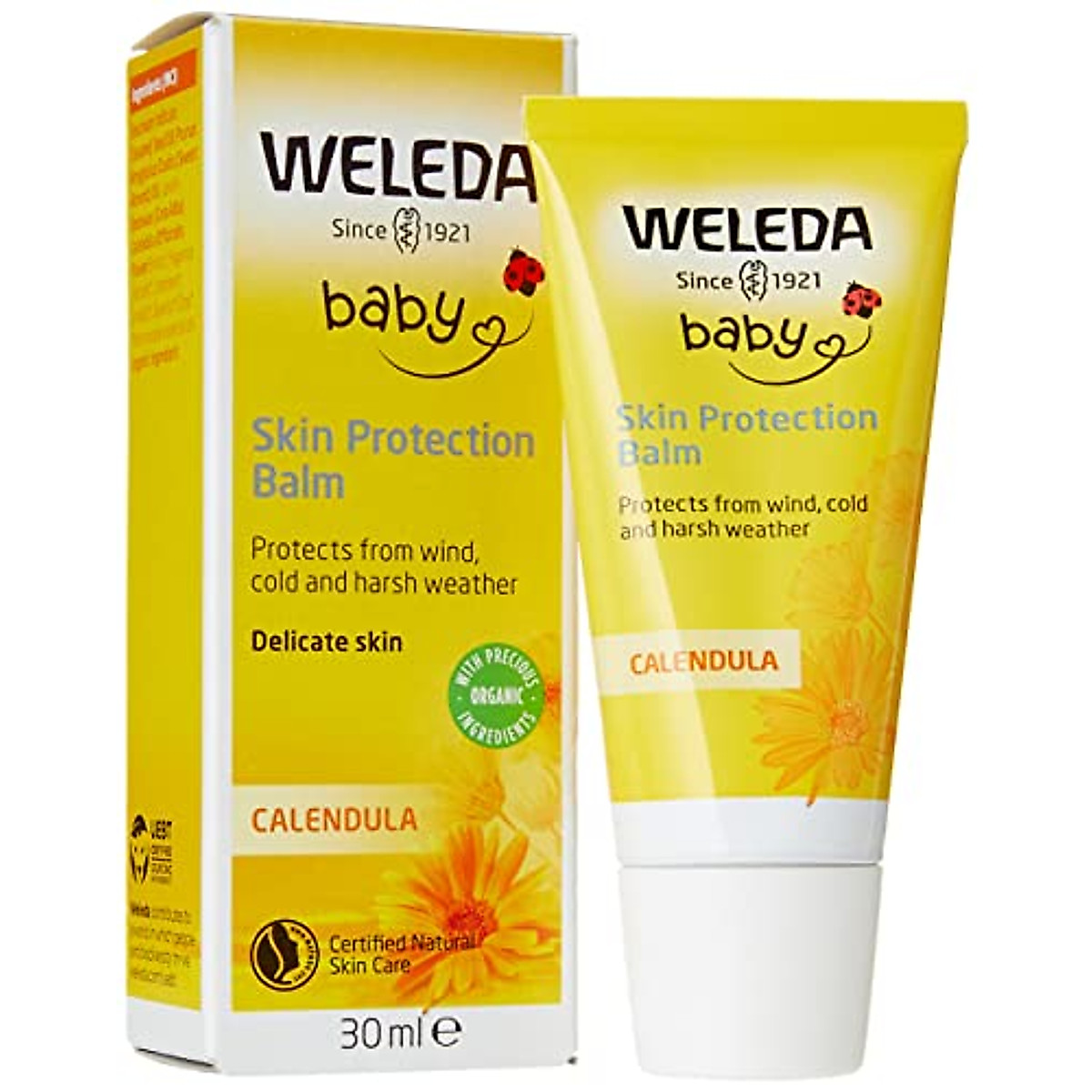 Weleda Baby Calendula Weather Protection Cream, 1 Fluid Ounce