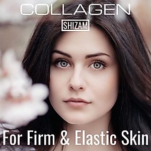 SHIZAM Hydrolyzed Bovine Collagen Biotin Gummies with Multi-Vitamin C, E & Zinc for Hair Growth-Loss and Strong Nail. Alternative for Liquid Drops, Pills & Keratin Shampoo for Women