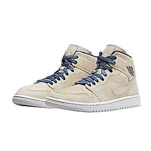 Jordan Womens AIR 1 MID WMNS DM9126 104 Sanddrift - Size 8.5W