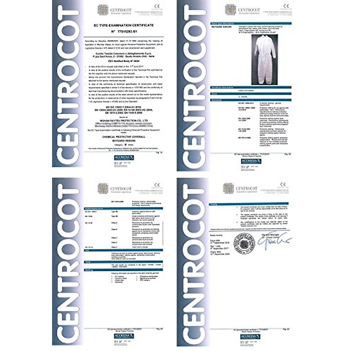 Raygard 30203 Microporous Disposable Coveralls Protective Breathable Hooded Suit with Elastic Cuffs, Ankles and Waist,Zip Front Opening, Serged Seams for Spray Paint Chemical Industrial(X-Large,White)