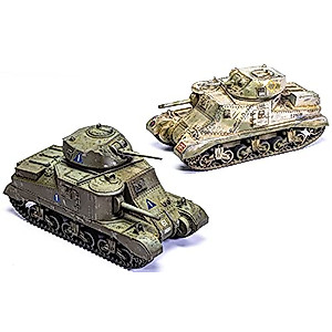 Airfix M3 Grant/Lee 1:35 WWII Military Tank Armor Plastic Model Kit A1370