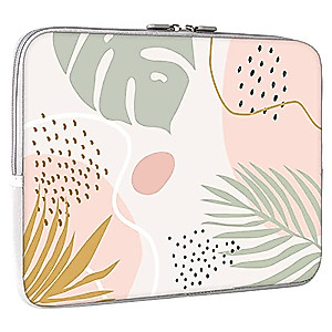 iCasso 13-13.3 inch Laptop Sleeve Bag, Waterproof Shock Resistant Neoprene Notebook Protective Bag Carrying Case Compatible MacBook Pro/MacBook Air - Morandi