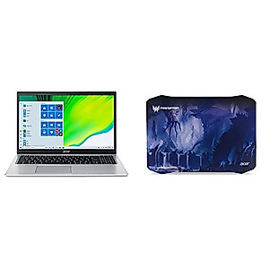 Acer Aspire 5 A515-56-36UT, 11th Gen Intel Core i3-1115G4 proc, 15.6' Full HD Dis, 4GB DDR4, 128GB NVMe SSD Predator Alien Jungle pad, Black