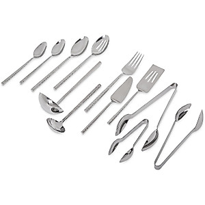 Carlisle FoodService Products CFS 60204 Hammered Stainless Steel Pie Server, 12