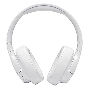 JBL Tune 760NC - Lightweight, Foldable Over-Ear Wireless Headphones with Active Noise Cancellation - White (Renewed)