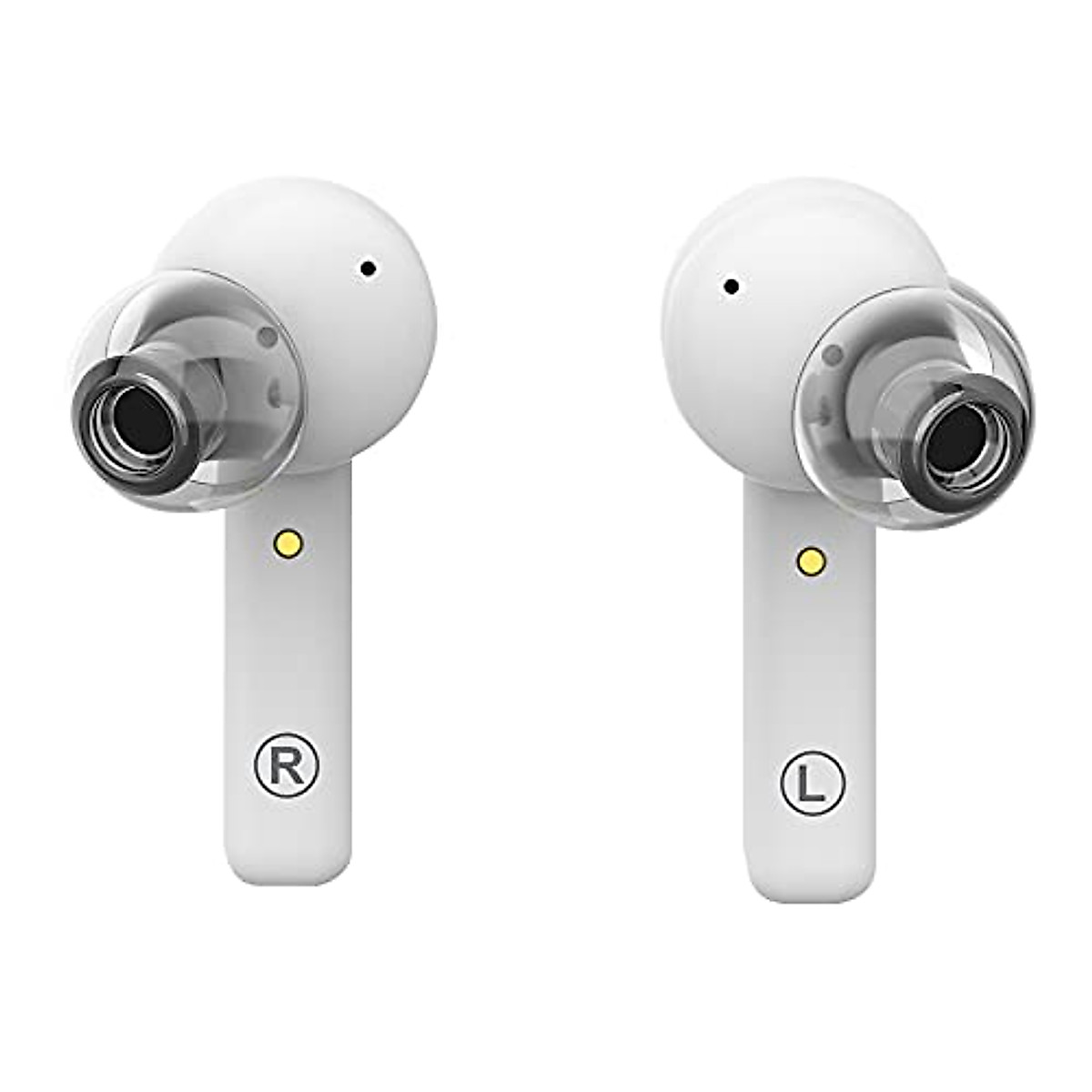 T-Sound Wireless Elite Noise Cancelling Earbuds, 5.5H Listening Time, Bluetooth 5.0 Touch Control Headset, White (TS02311)