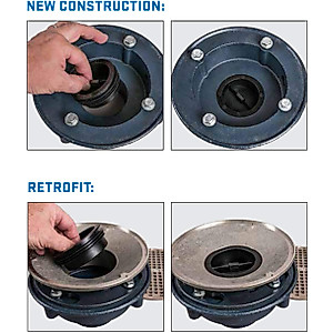 AB&A 69420 Trap-Tite 2" Floor Drain Trap Seal
