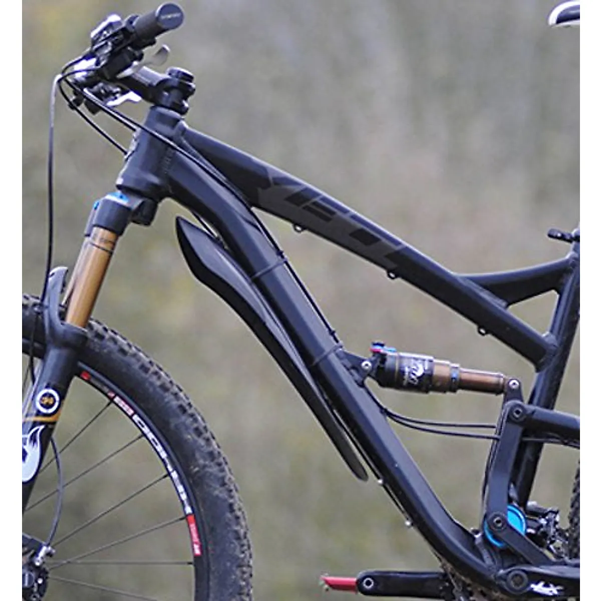 Crud Products Crud Catcher Down Tube Mud Guard Black