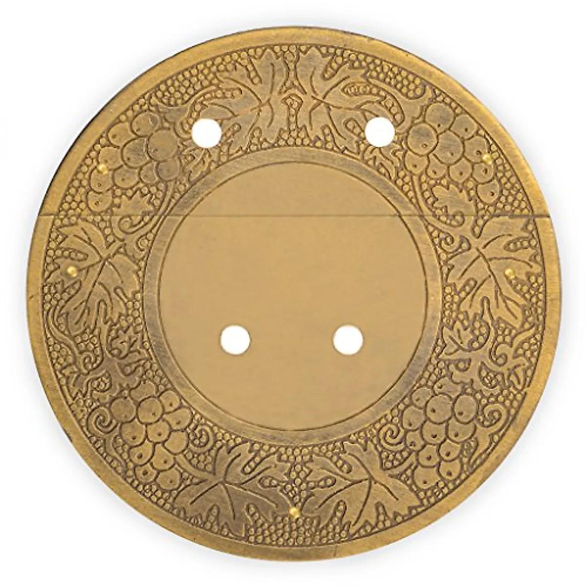 Hardware Philosophy Longevity Brass Plate Chest Box Latch Decorative Hardware 4"