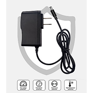 6V Power Supply DC Adapter for 2.5 to 23 Gallon Automatic Bins Compatible with iTouchless Smart Stainless Steel Bins 13 Gallon Trash Can Power Cord Replacement