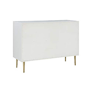 Linon Lennon White Six Drawer Dresser