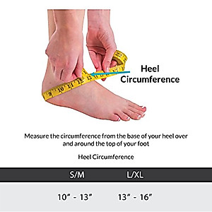 BraceAbility Neoprene Water-Resistant Ankle Brace | Compression Foot Wrap for Swimming, Running, Surfing, Diving, Exercise, Athletic Support & Protection, Sprains, Tendonitis and PTTD Pain (L/XL)